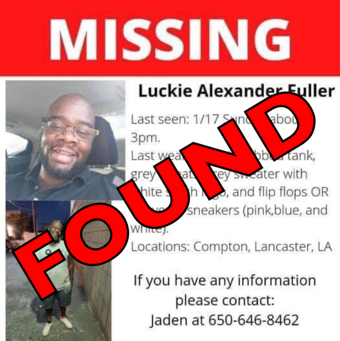 Missing Compton Trans-man - The Pride LA