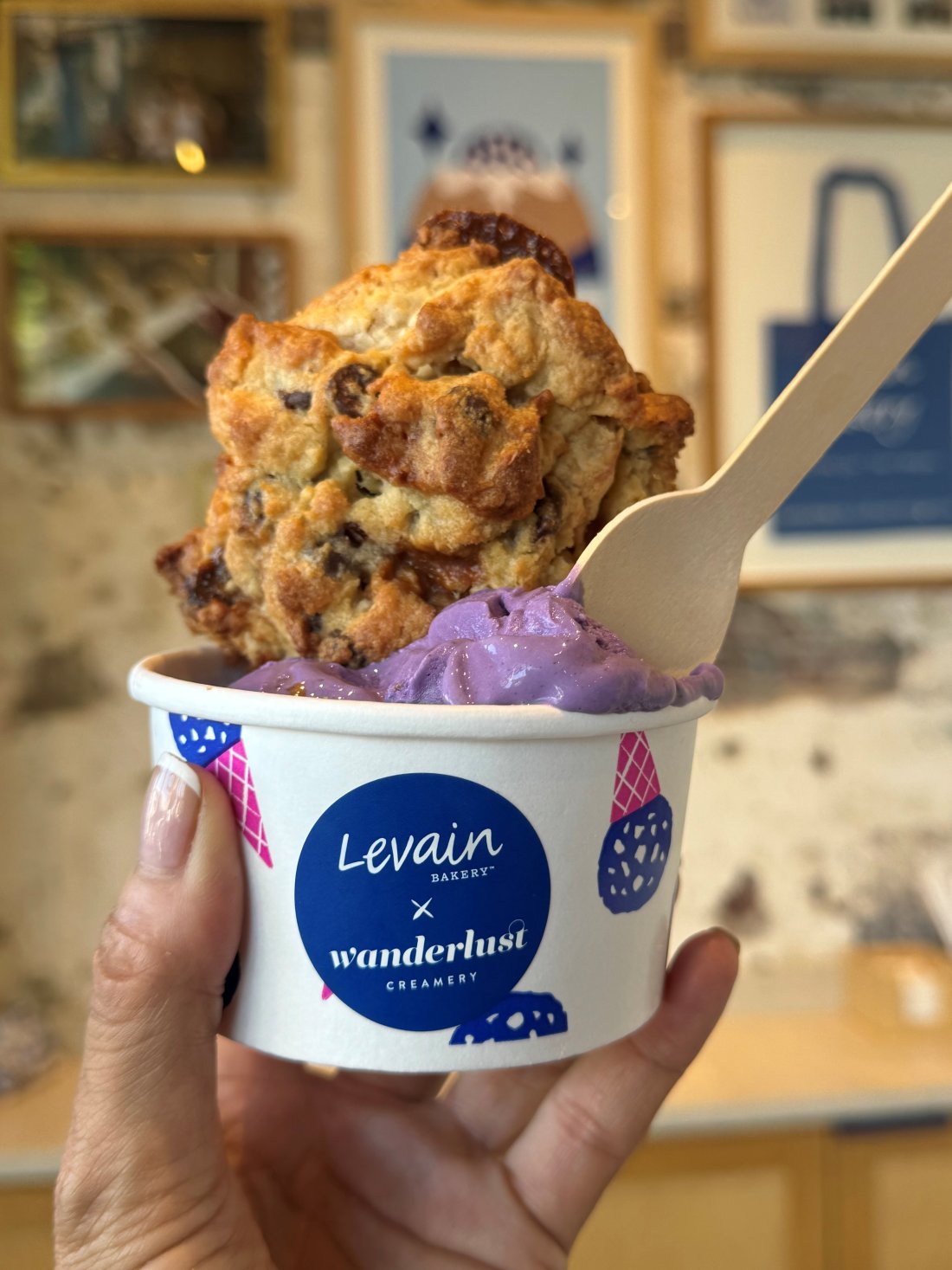 Levain Bakery and Wanderlust Creamery Team Up for a Sweet Cause This ...